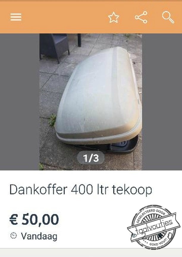 Dankoffer | Taalvoutjes