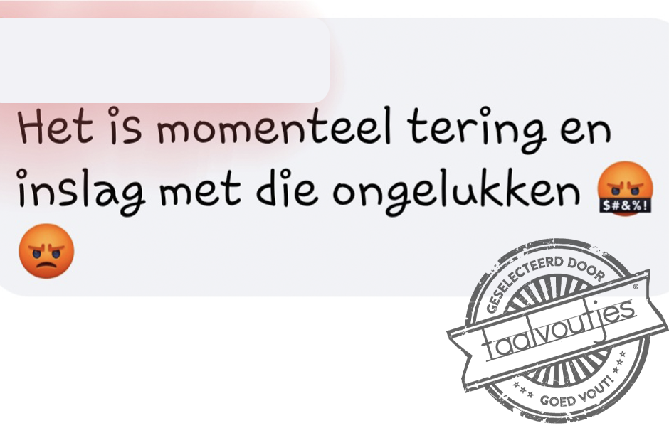 Tering en inslag | Taalvoutjes